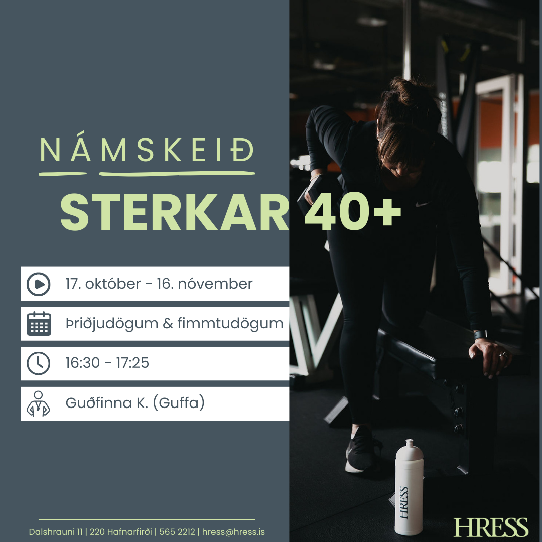Sterkar 40+ Nýtt – Hress